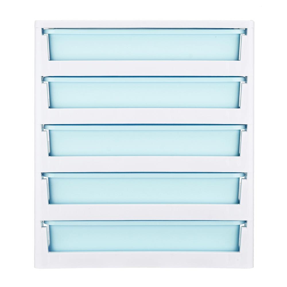 5 Layer Plastic Storage Drawer Colorful Desk Stora... – Grandado