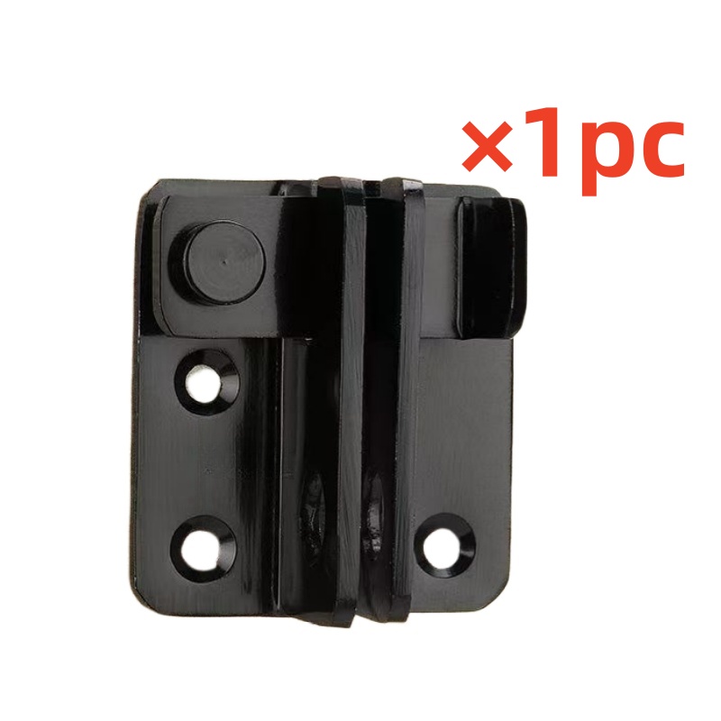 1PC flip bolt black sliding bolt lock, drawer cabi... – Grandado