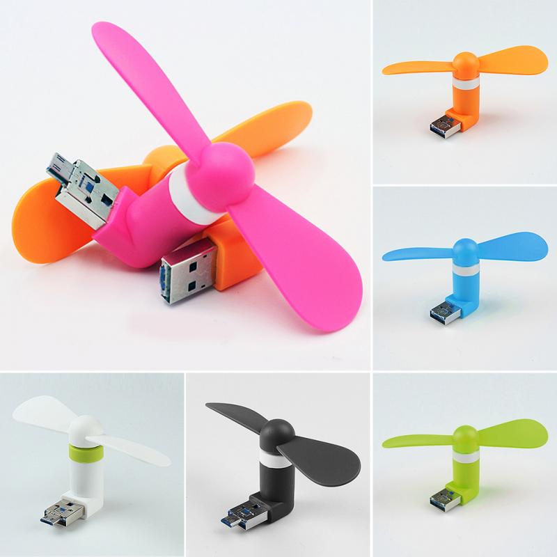 Pocket Fans USB Gadget OTG Mini Micro USB Large Wi... – Vicedeal