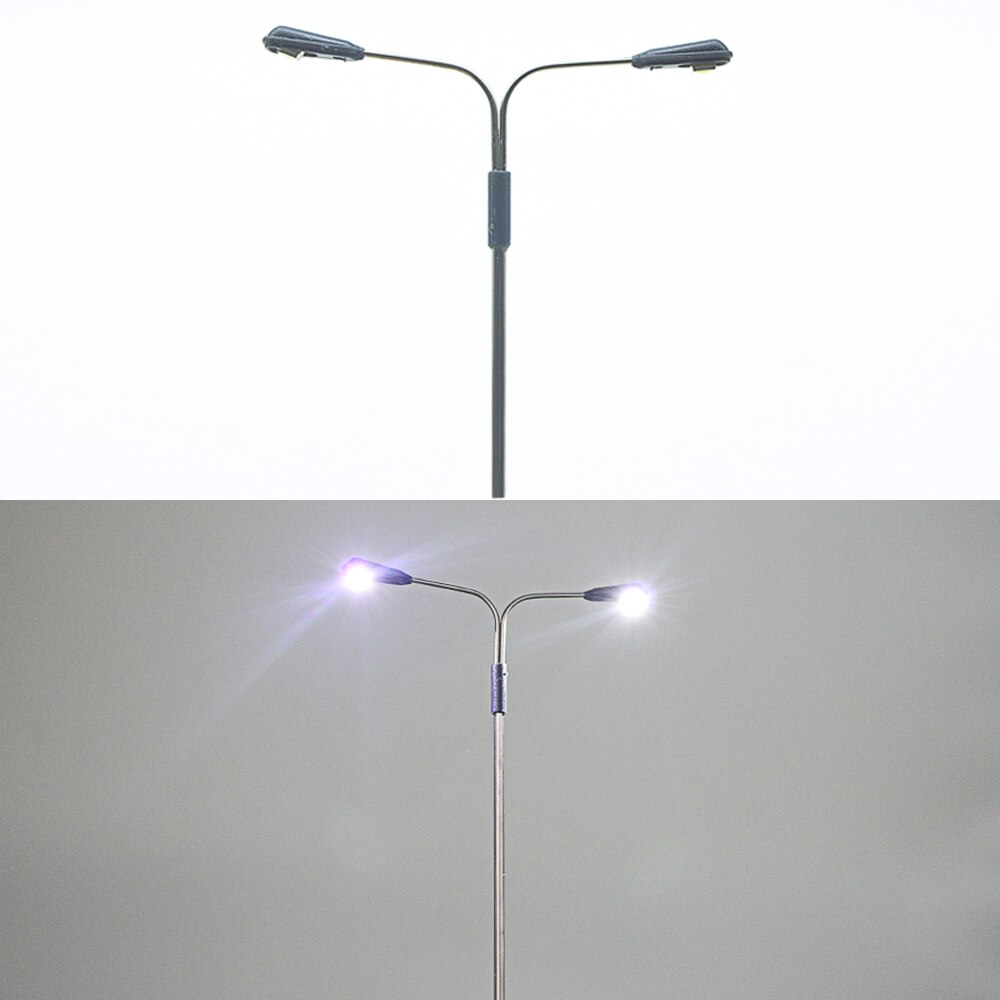 10PCS Scale Model Light Street Lamp Building Train... – Grandado
