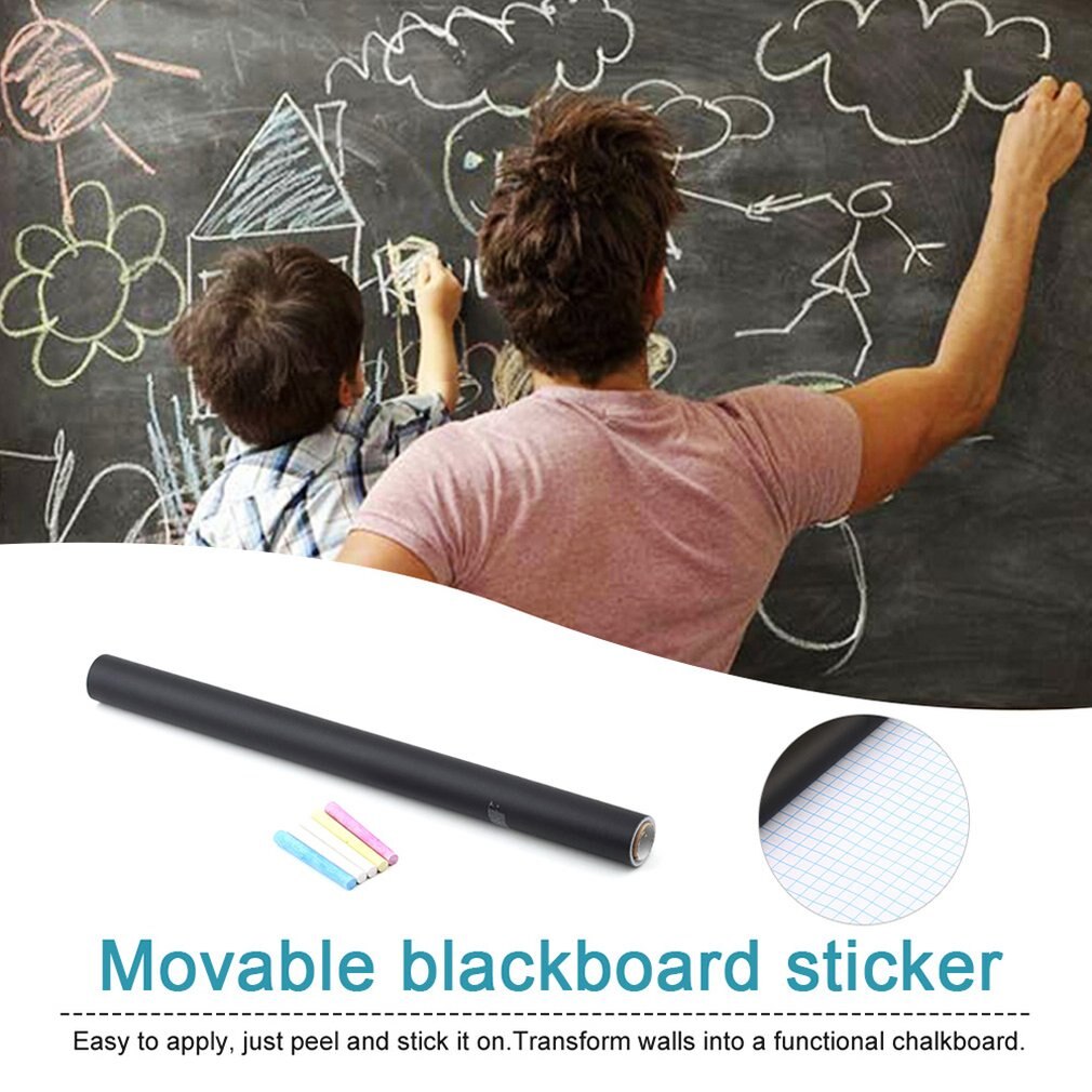 Vinyl Chalkboard Wall Stickers Removable Blackboar... – Vicedeal
