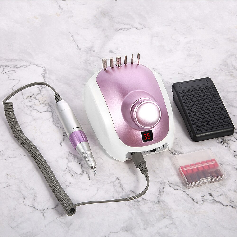 Electric Nail Drill Machine 35000/20000RPM Pro Man... – Grandado