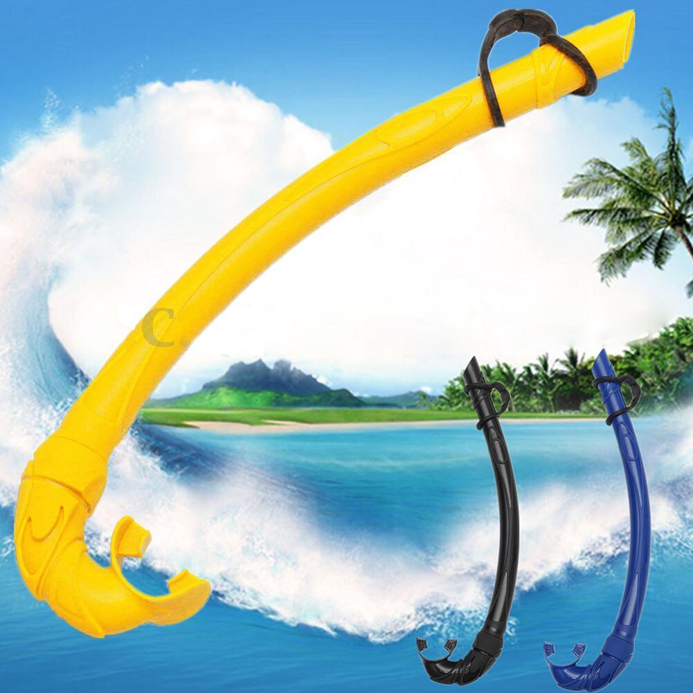 Silicone diving snorkel flexable and folded snorke... – Grandado