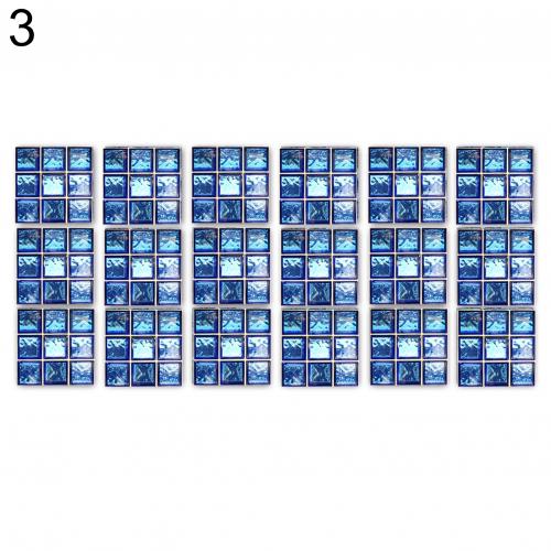 18Pcs 3D Matte Surface Tiles Sticker Sequined Mosa... – Grandado