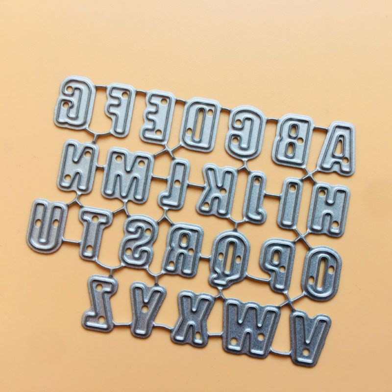 Alphabet Letter Metal Cutting Dies Stencil Scrapbo... – Vicedeal