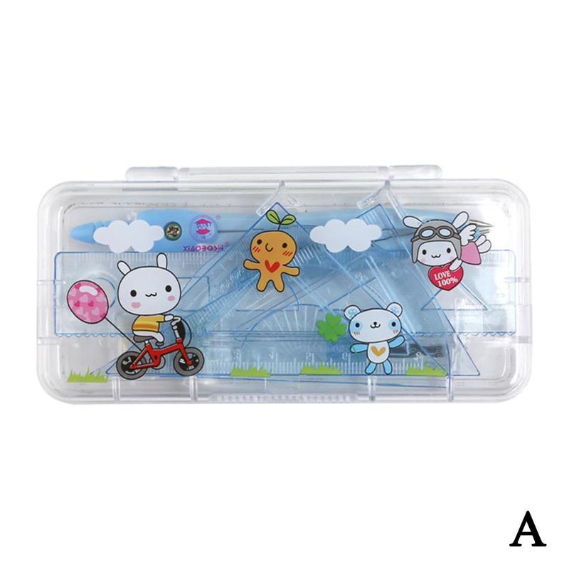 7Pcs Geometric Ruler Compass Set Math Geometry Rul... – Grandado