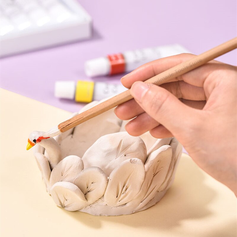 12 Colors Pottery No-bake Pigment Overglaze Cerami... – Grandado