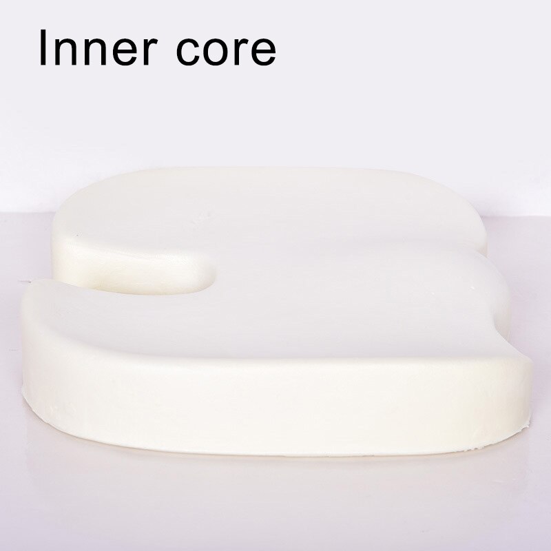 Seat Cushion Pad Black Coccyx Orthopedic Seat Cush... – Grandado