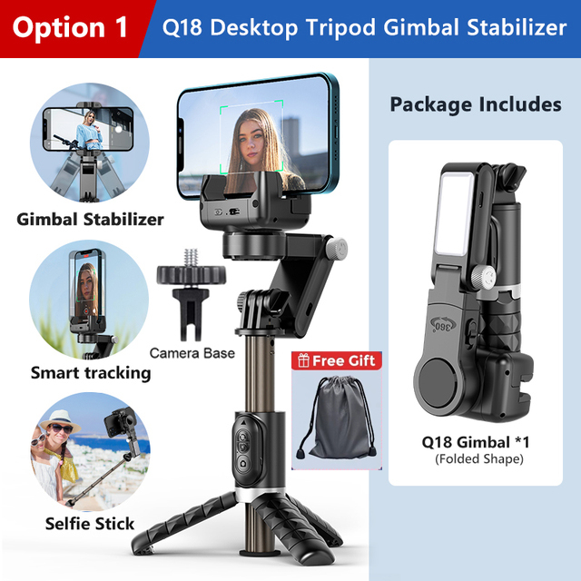 Selfie Stick Phone Gimbal Stabilizer For iPhone An... – Grandado