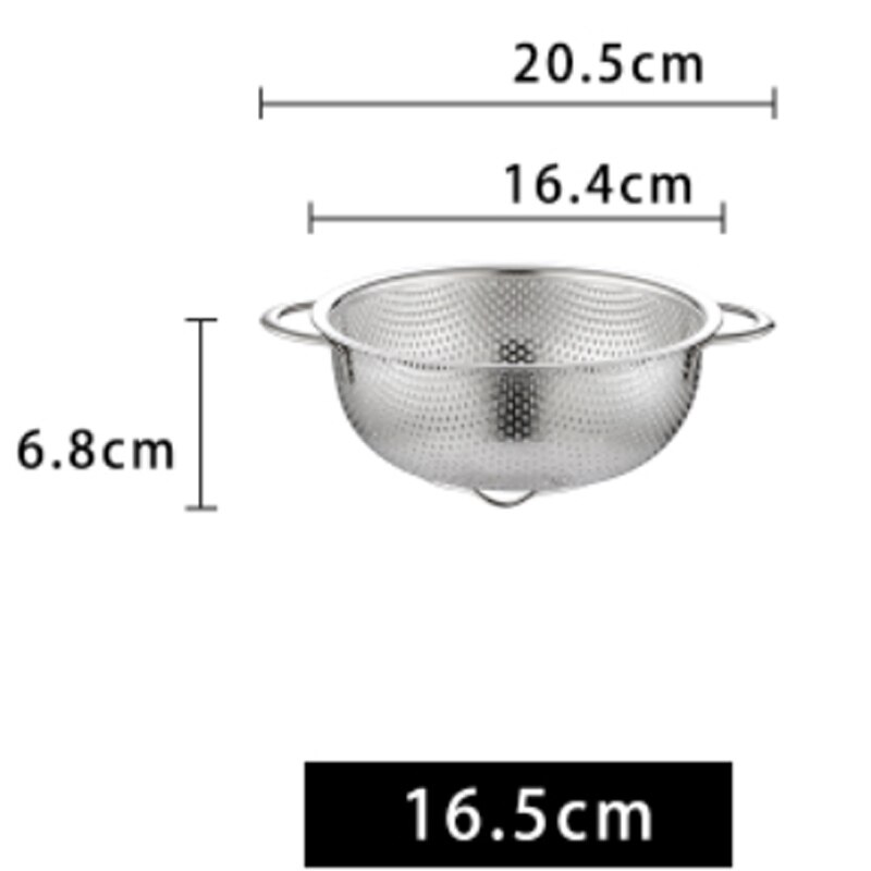 Edelstahl Sieb Mesh Micro-Perforierte Sieb für Abl... – Vicedeal