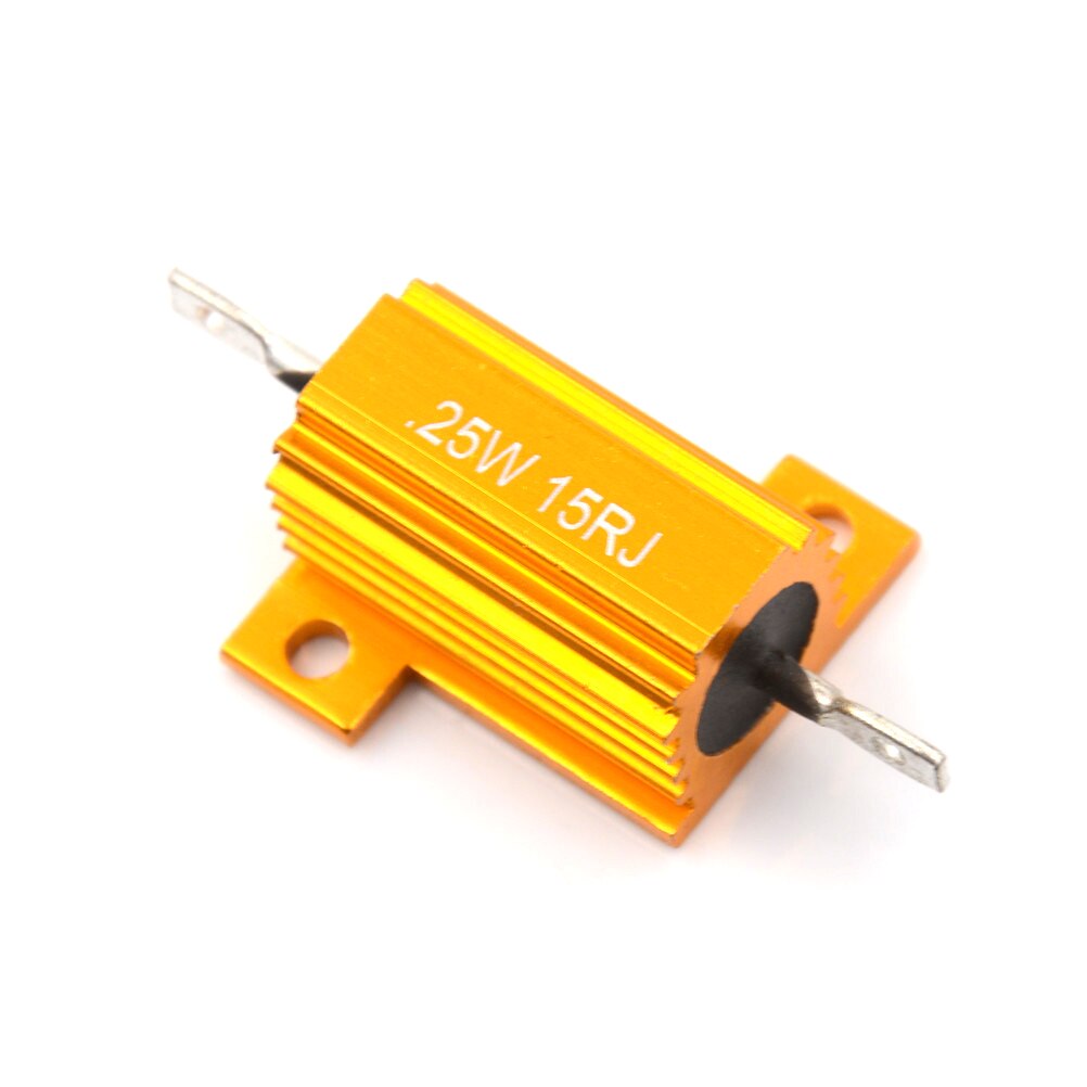 RX24 25W 15R 15RJ Power Metal Shell Aluminium Gold... – Grandado