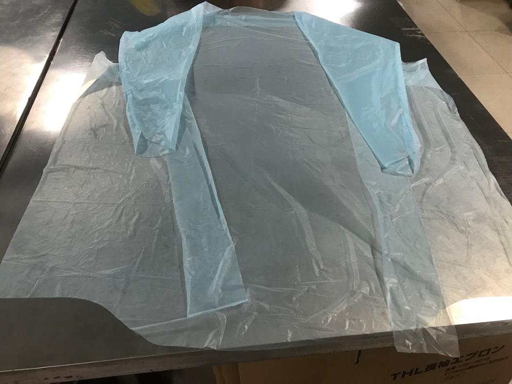 1pc 30g Disposable sleeved apron CPE robe cleaning... – Vicedeal