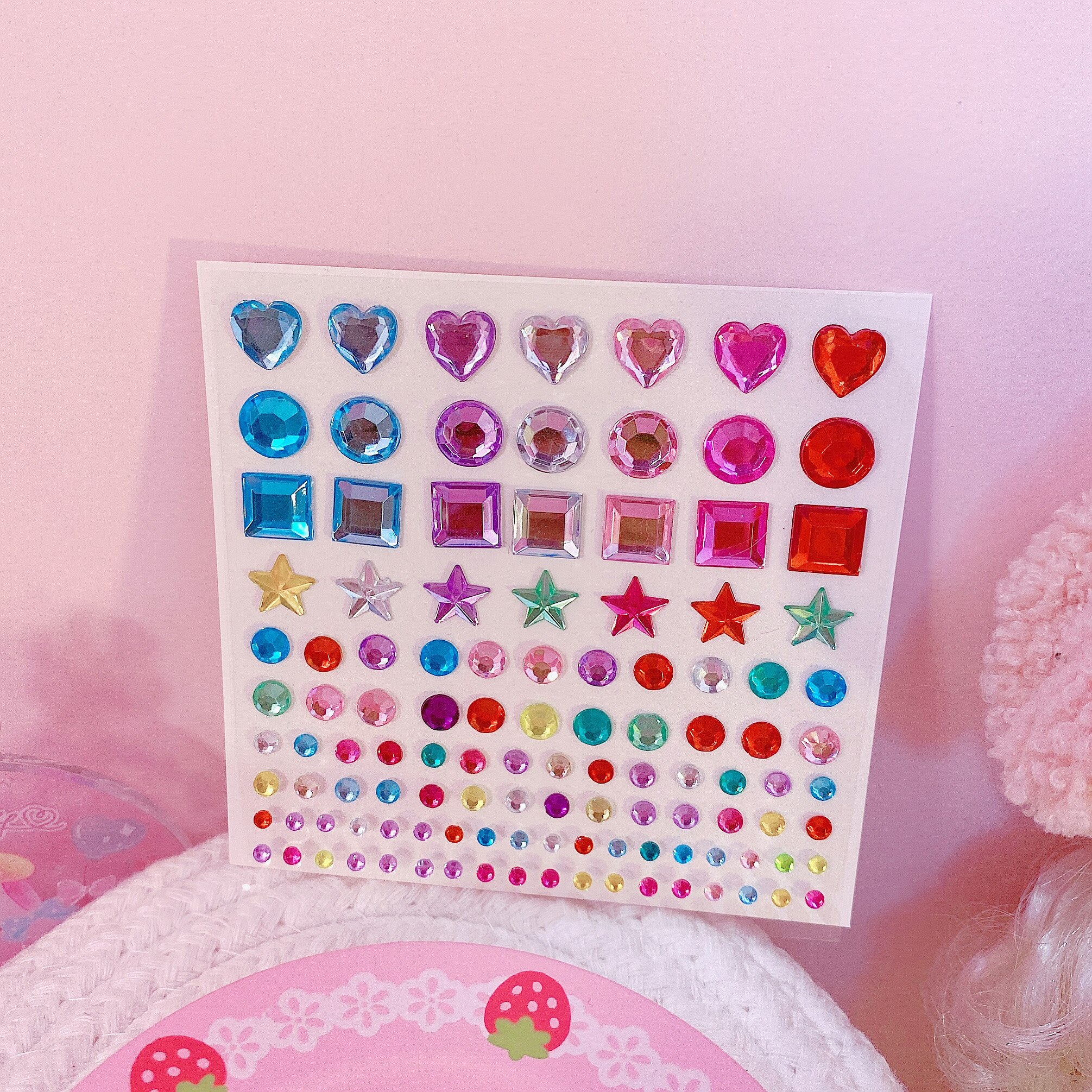 3D Kids Gem Stickers, Diamant Sticker, Acryl Krist... – Grandado