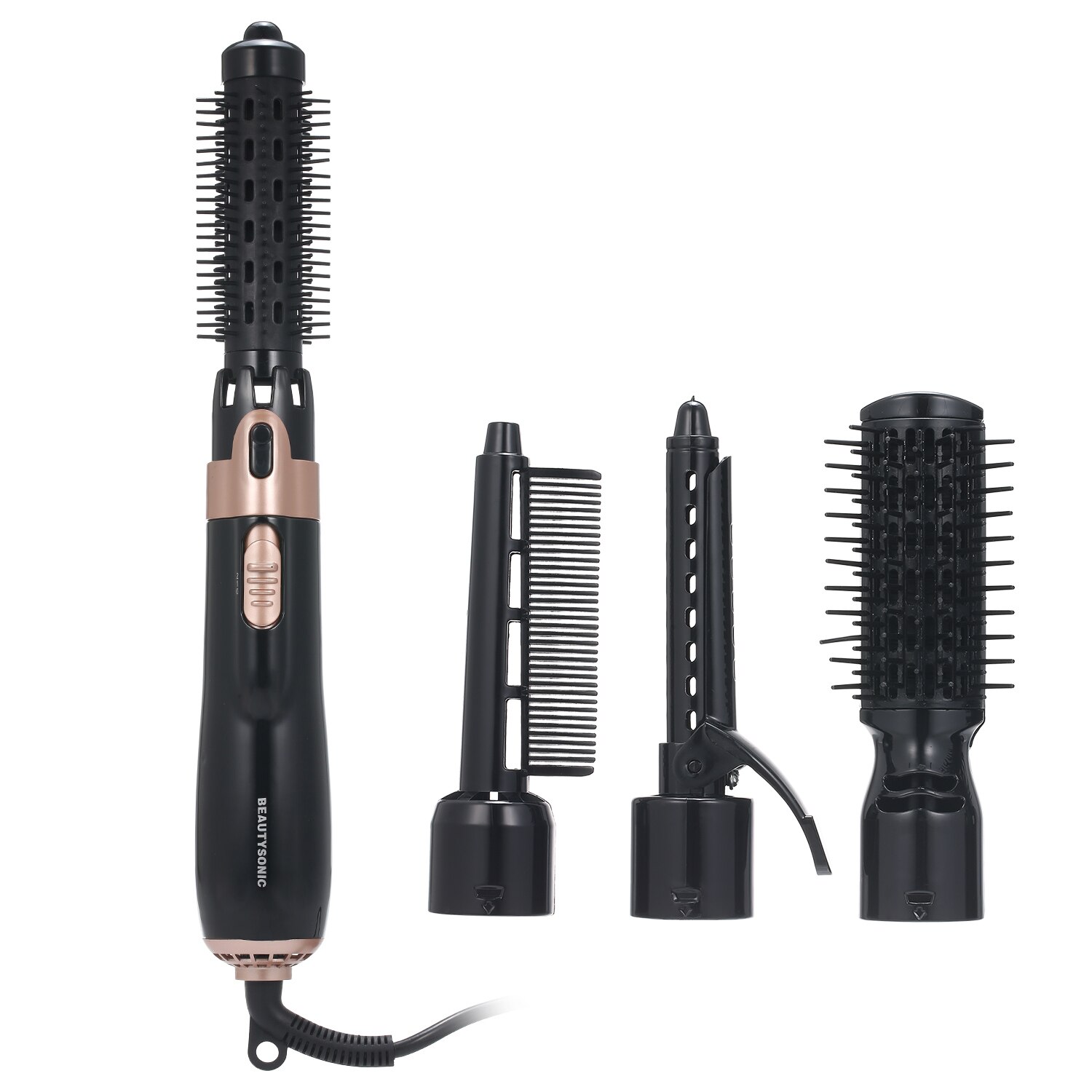 4 in 1 Hair Dryer Styler and Volumizer Hair Curler... – Grandado