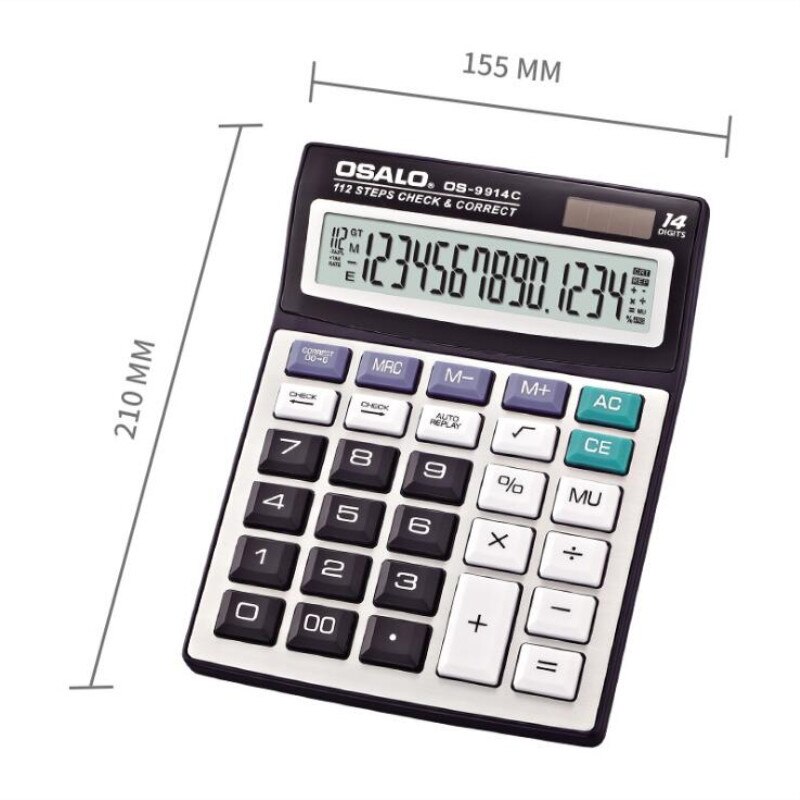 9914C Multifunctional 112-step recheck calculator ... – Grandado