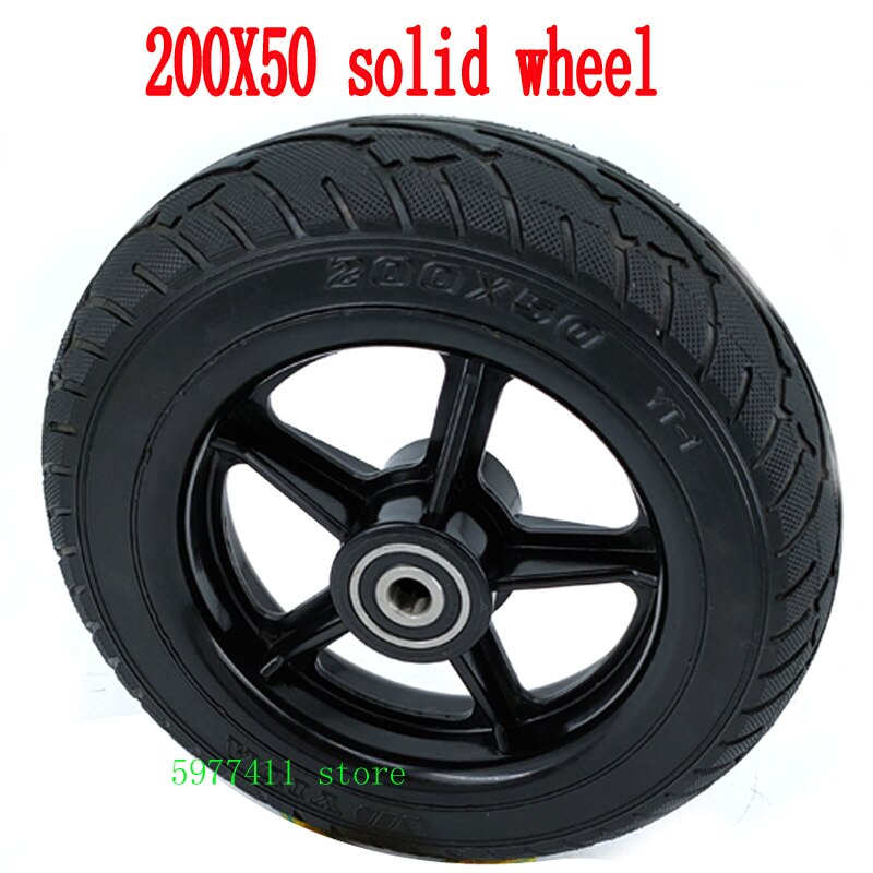 Good 200x50 Solid wheel 8 inch tire fit Hoverboard... – Grandado