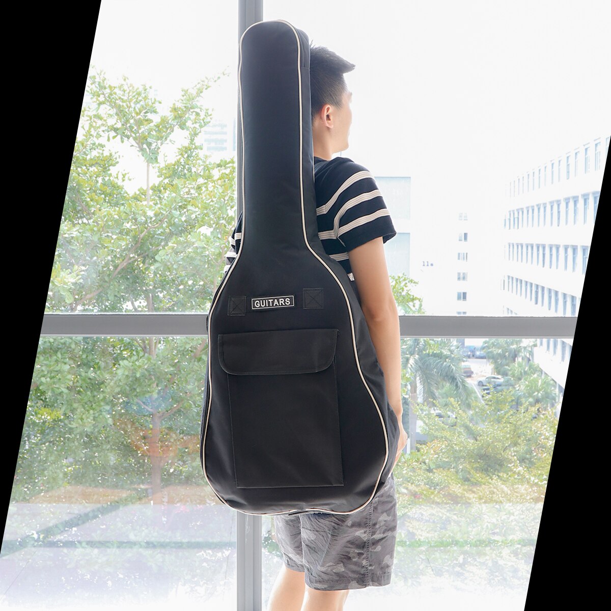Guitar Bag 41 Inch Portable Oxford Fabric Acoustic... – Vicedeal