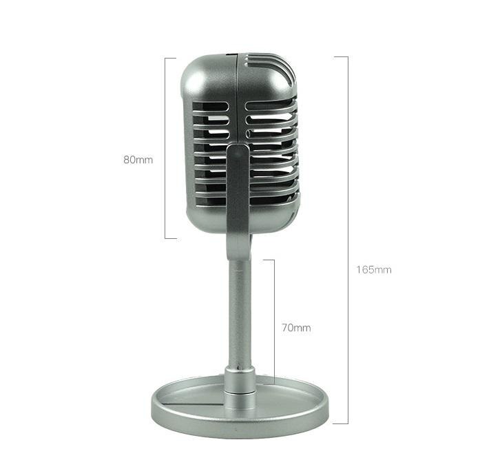 Classic Retro Dynamic Vocal Microphone Vintage Sty... – Grandado