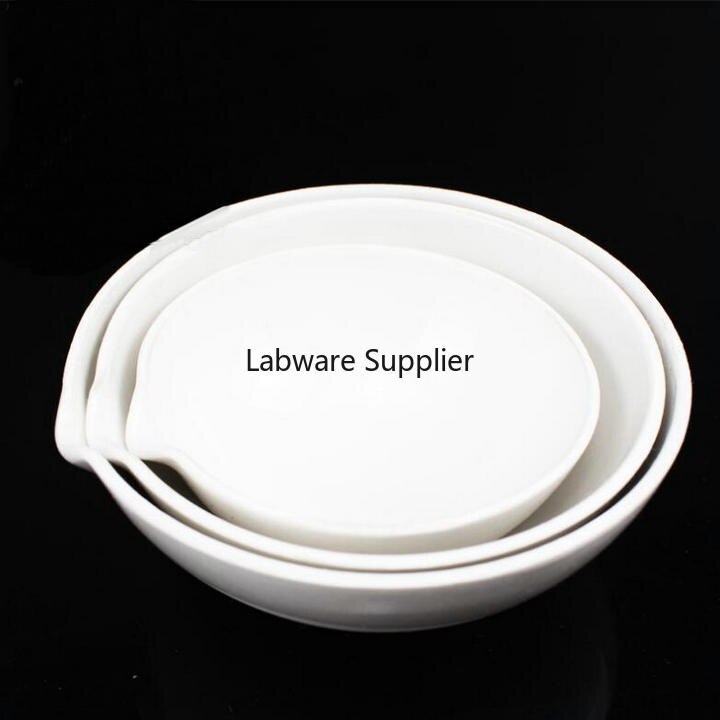 Round Bottom Porcelain Evaporating Dish, Ceramic e... – Grandado