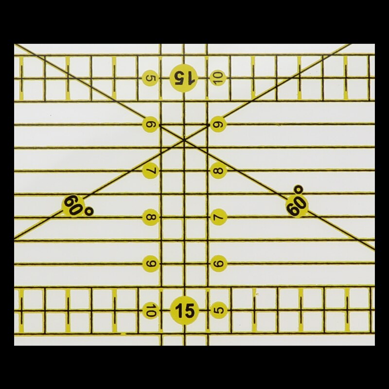 Multi-purpose Patchwork Cloth Quilting Ruler DIY Garment Cutting Ruler ...