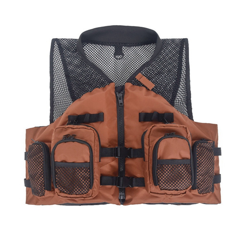 Suitable Fly Fishing Vest Outdoor Trout Packs Mesh... – Vicedeal