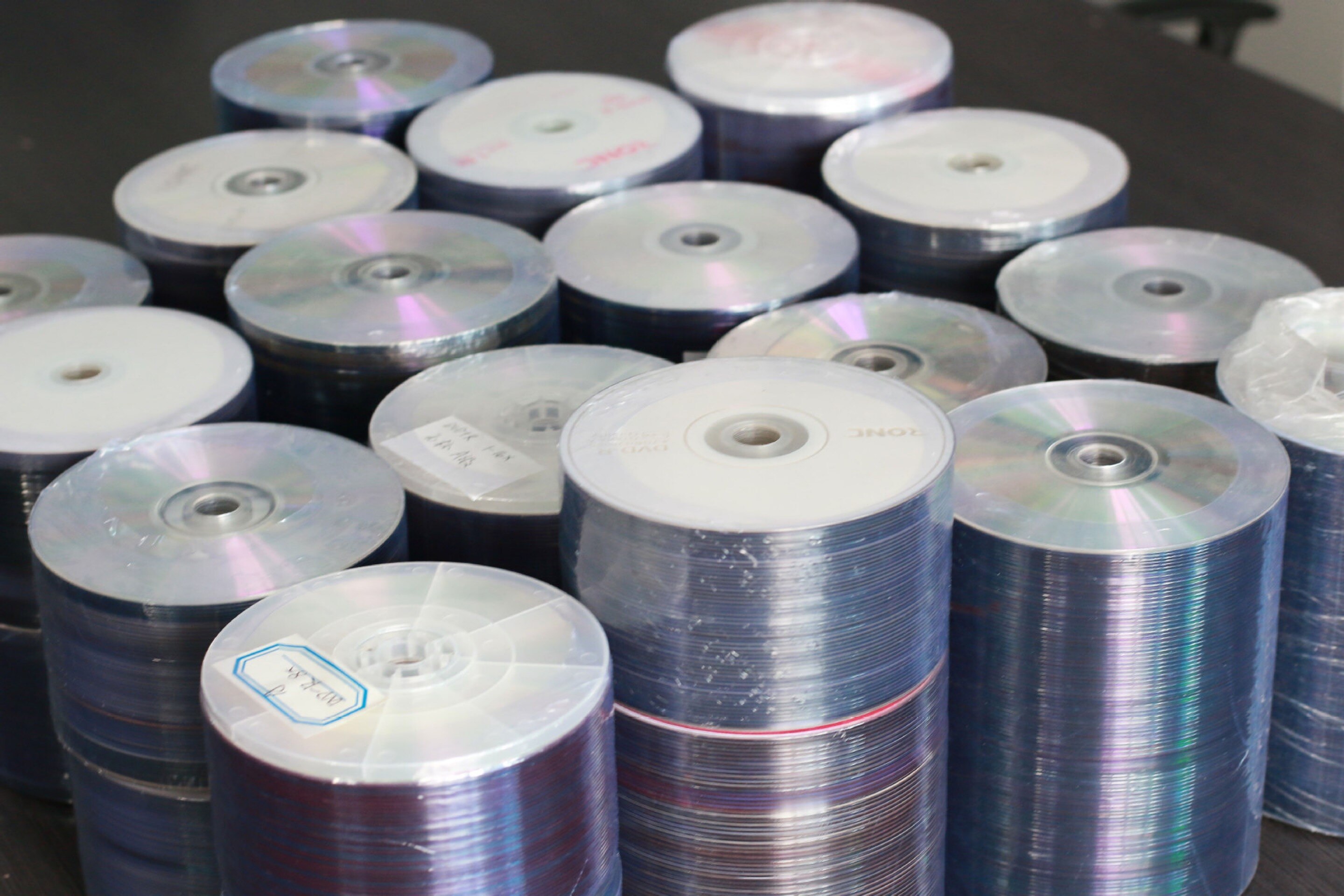 50 Pcs Unrecordable Random CD DVD Discs For Projec... – Grandado