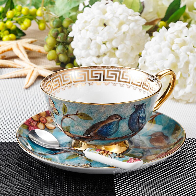 Top Grade Bone China Coffee Cup European Tea Set A... – Vicedeal