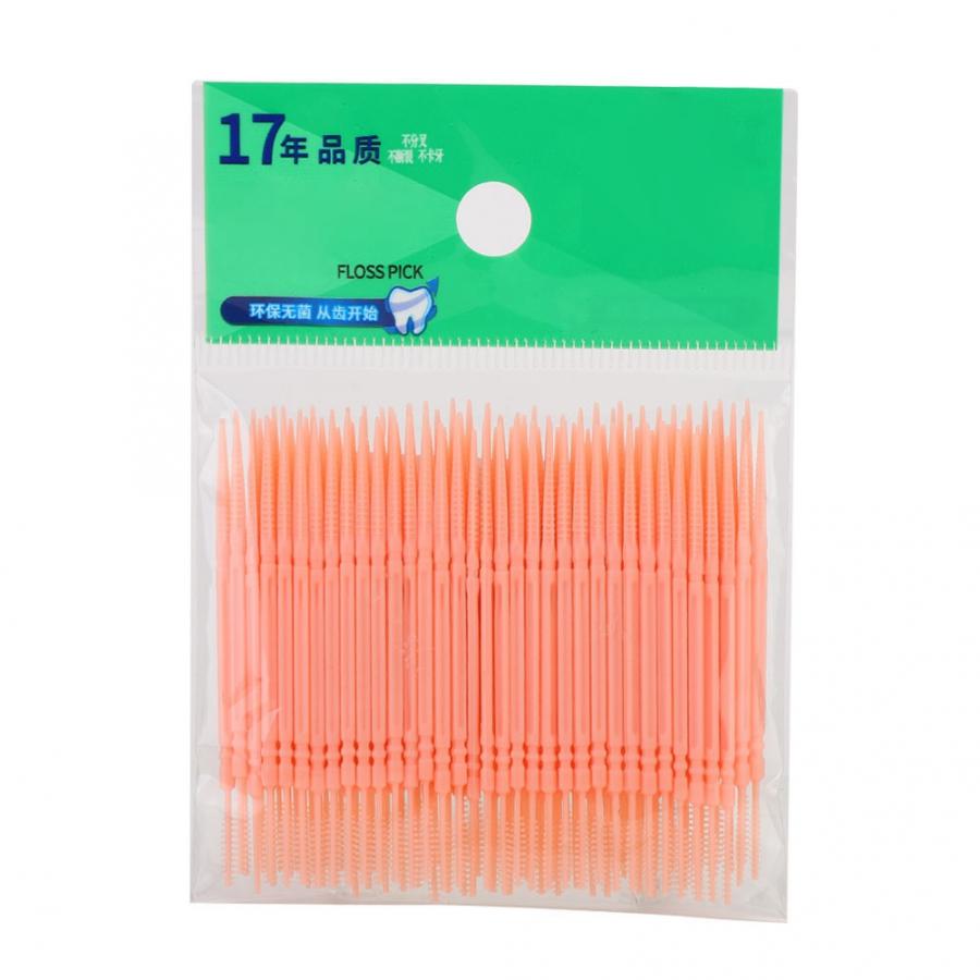 100pcs / bag Double-Head Teeth Cleaning Toothpick ... – Grandado