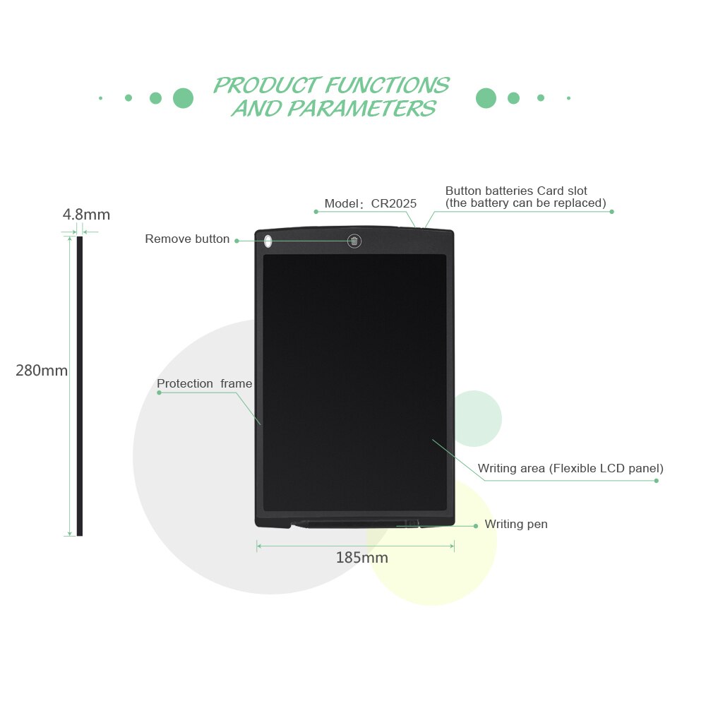 HowShow 12 inch LCD Writing Tablet Digital Drawing... – Vicedeal