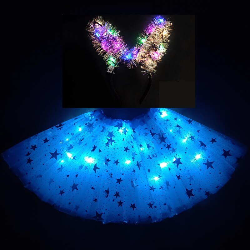 year Children Light skirt children's skirt luminou... – Grandado