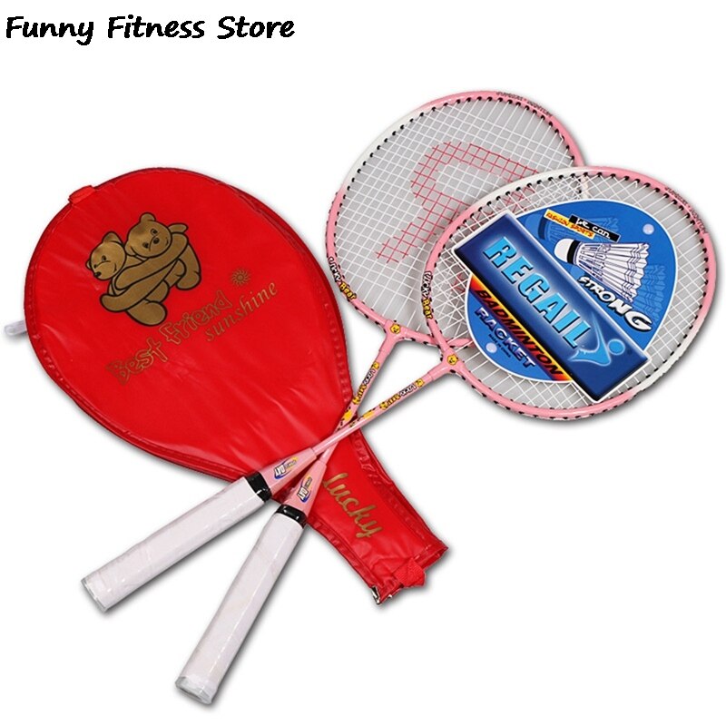 1 Pair Badminton Kit Playing Racket Outdoor Casual... – Grandado