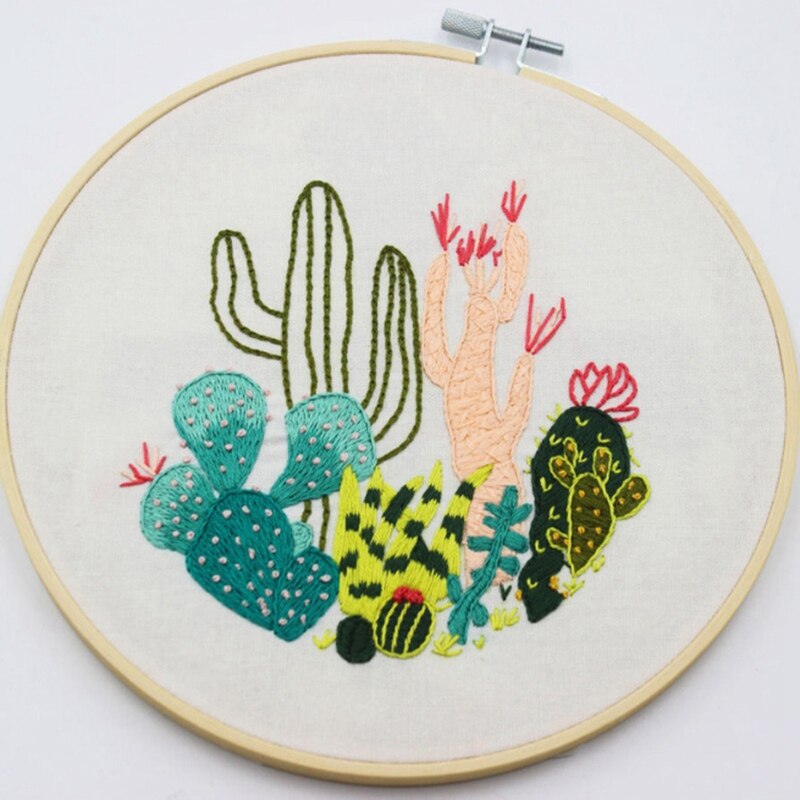 Pack Embroidery Starter Kit with Pattern, Full Ran... – Grandado