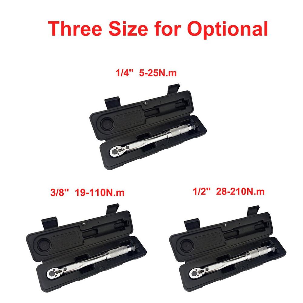 1/4 3/8 1/2 Preset Torque Wrench Bicycle Tool Kits... – Grandado