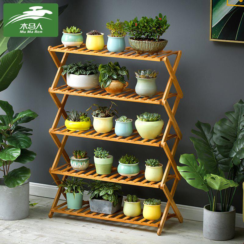 Folding Flower Pot Display Stand Corner Storage Ra... – Vicedeal