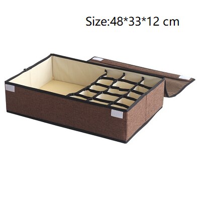 13/16Grid Underwear Drawer Organizers Storage Box ... – Vicedeal
