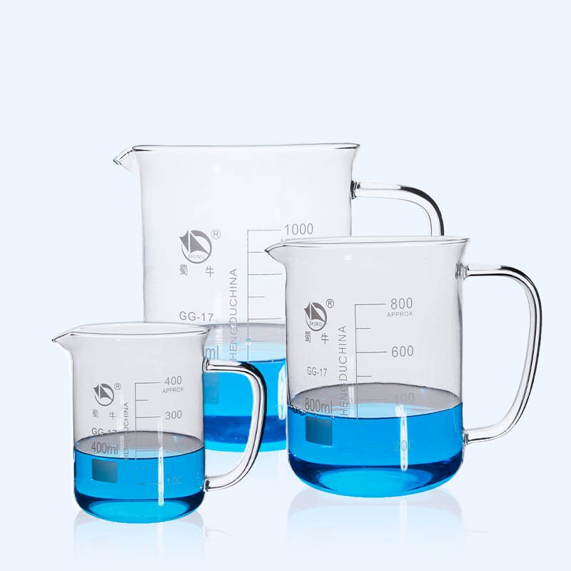 1Pc/lot lab Full Glass beaker with glass handle fo... – Vicedeal
