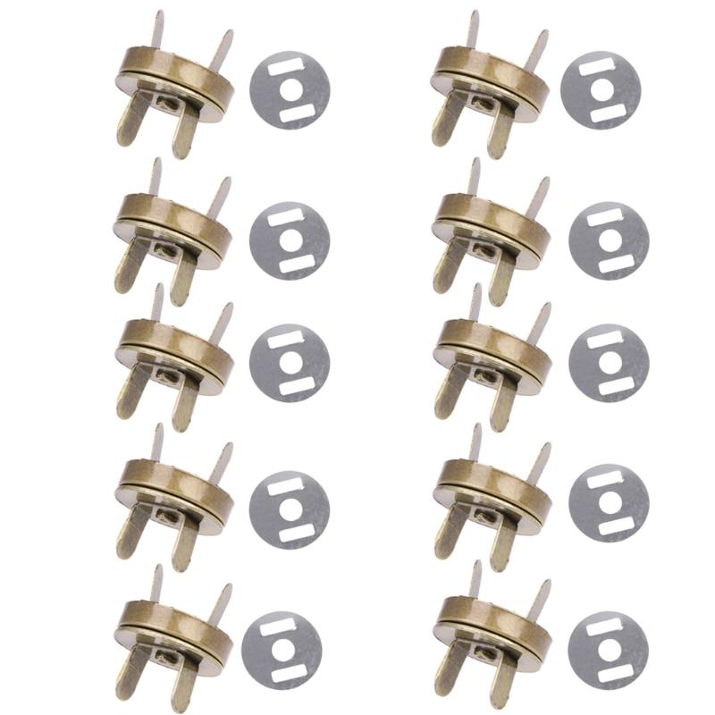10x Magnetic Snap Buckle For DIY Clasps Closure Ha... – Grandado