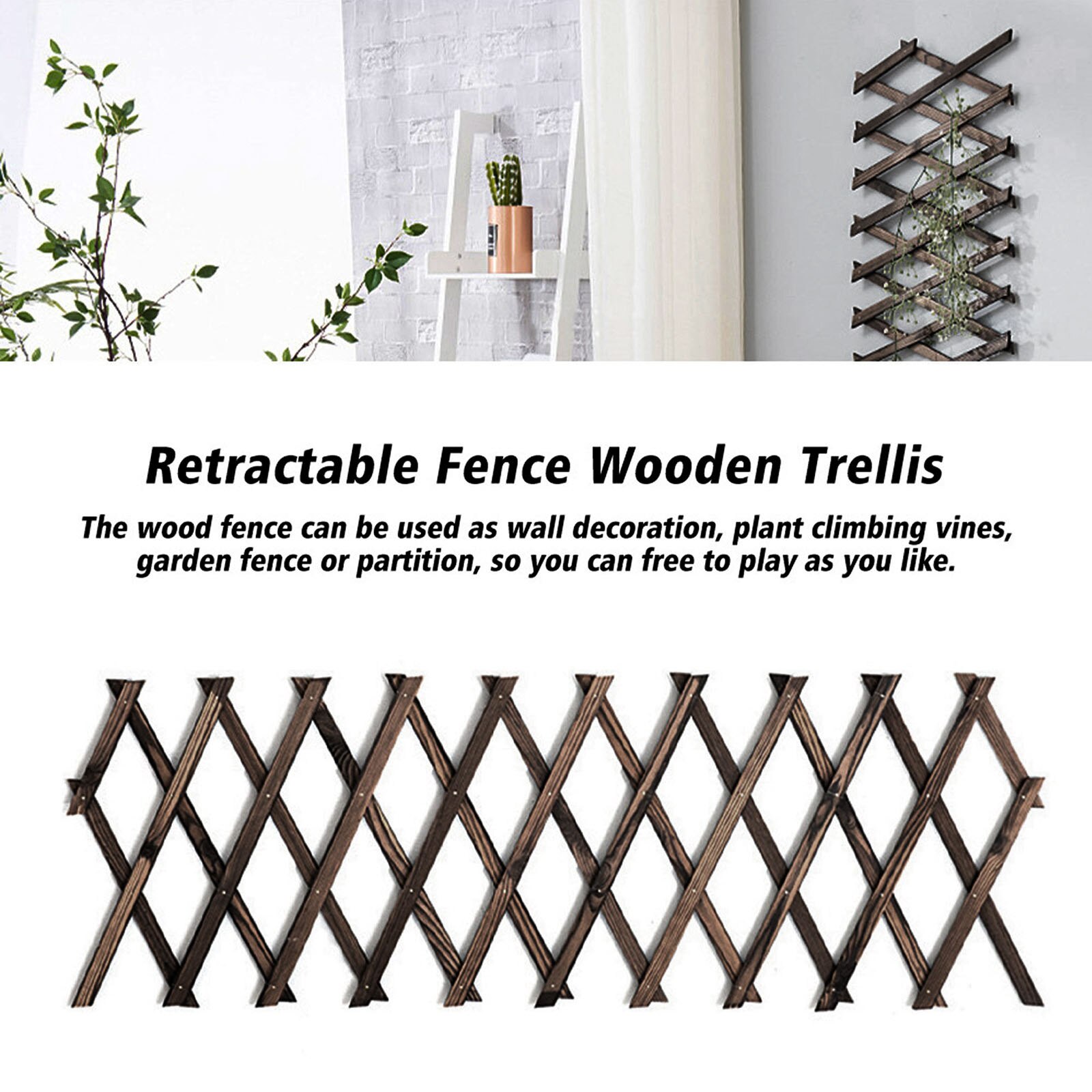 Garden Fence Planter Grid 1PC Retractable Adjustab... – Grandado