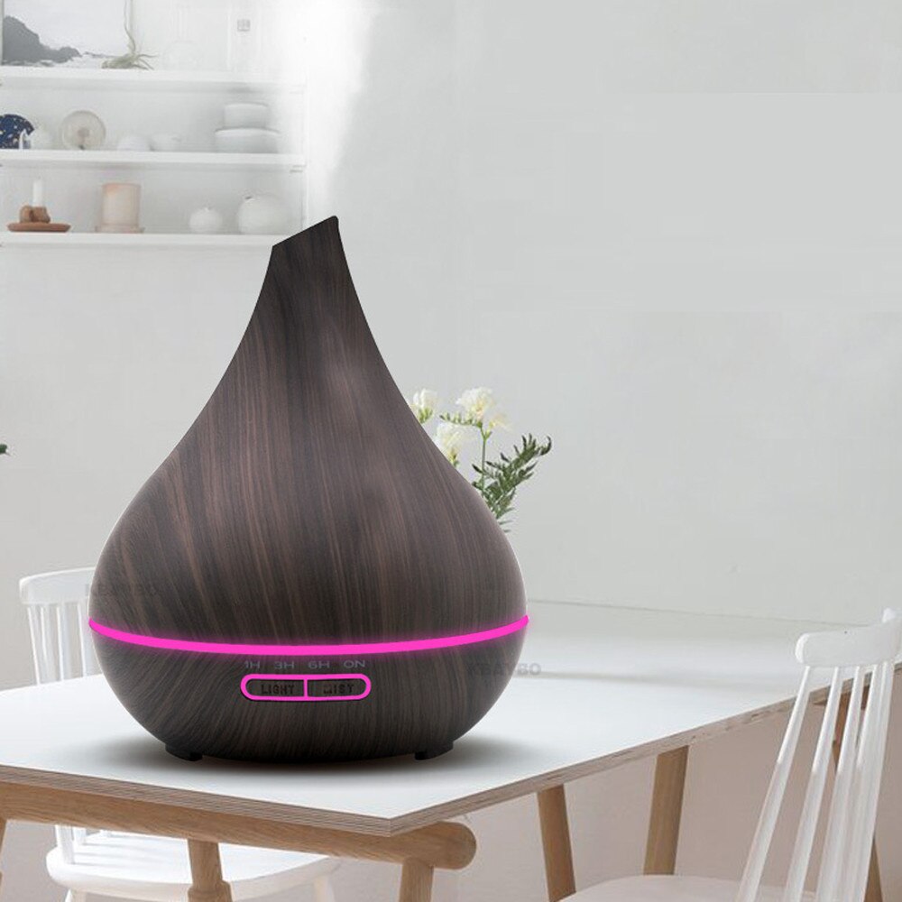 @ 400ml Wood Grain Air Humidifier Aromatherapy Ess... – Grandado