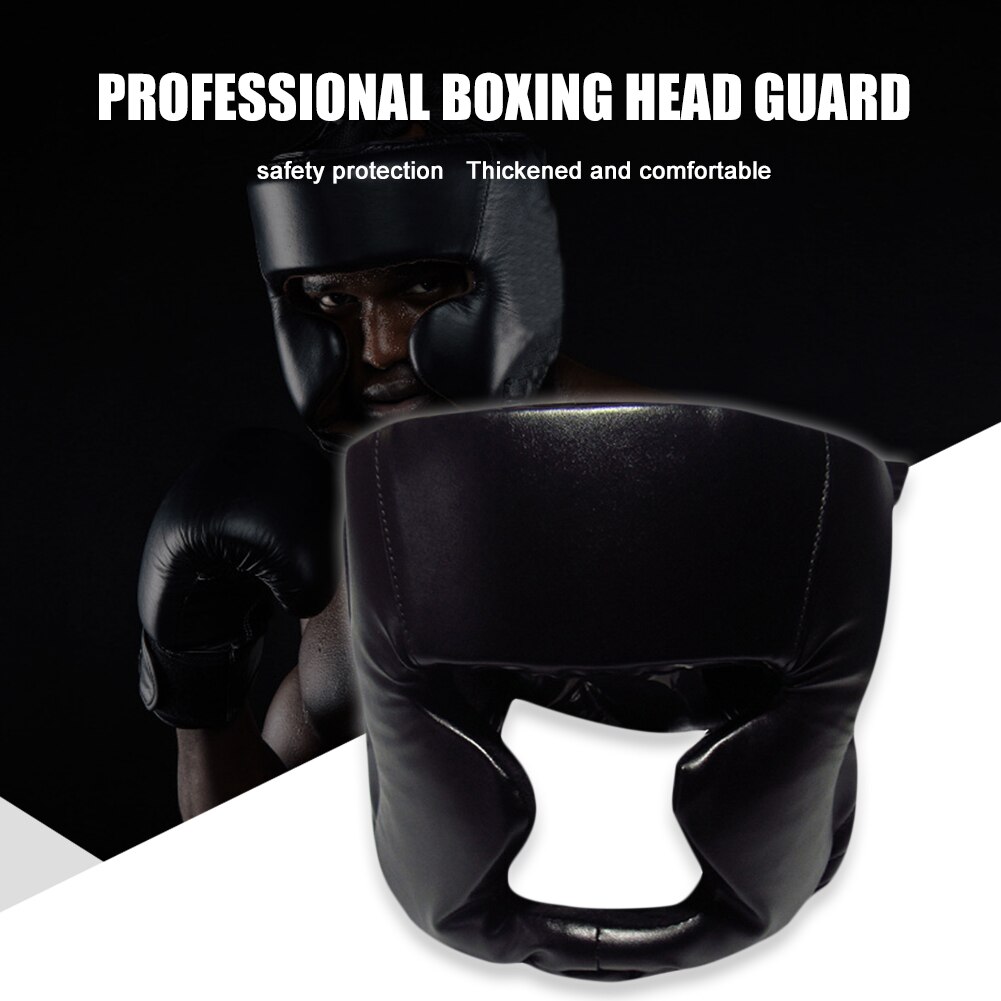 Kick Boxing Helmet Adjustable PU Sponge Karate Mua... – Vicedeal