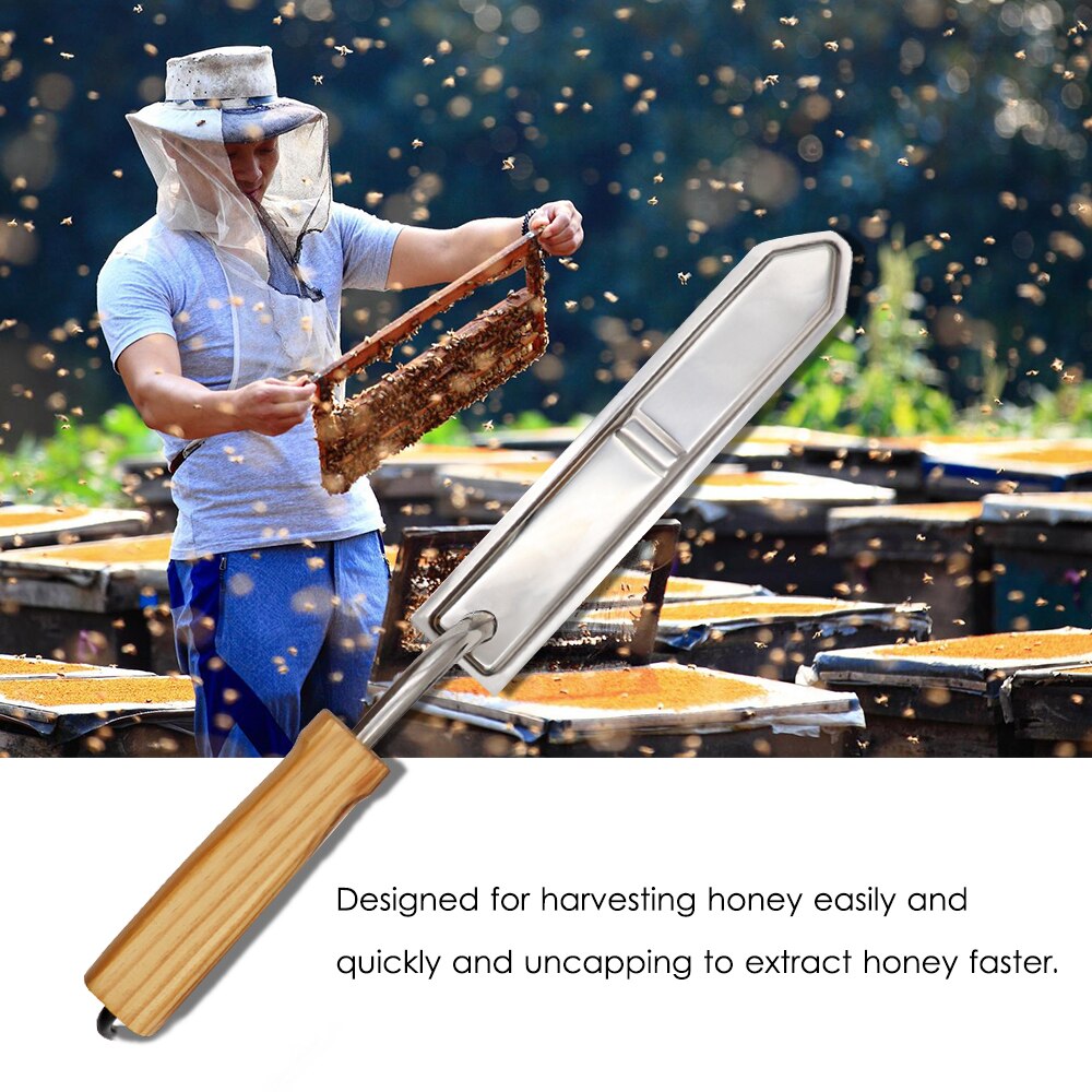 Stainless Steel Electric Honey Scraper Bee Beekeep... – Vicedeal