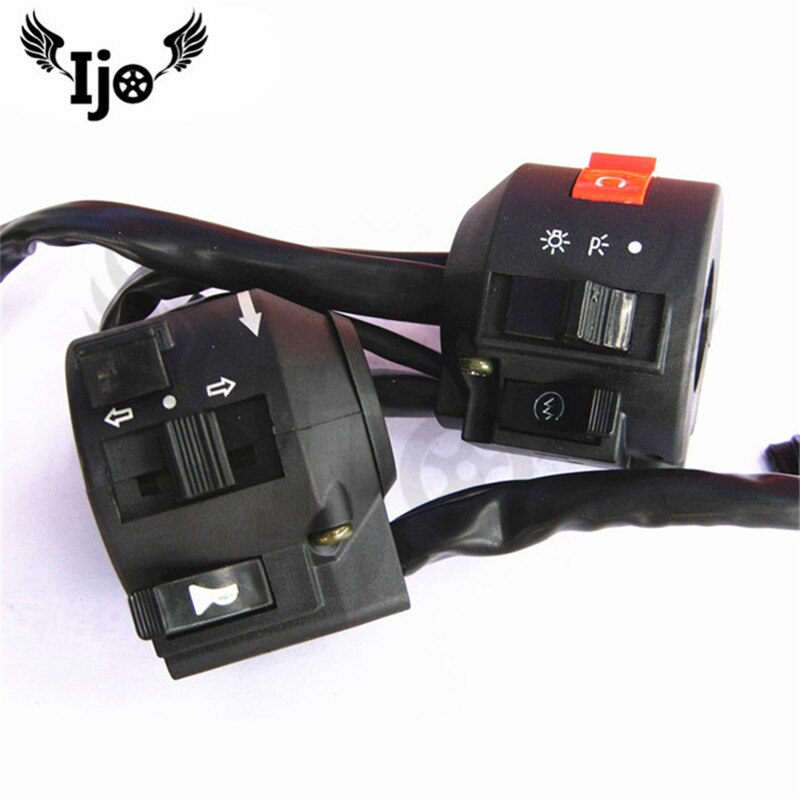 moto handlebar control universal motorbike switch ... – Vicedeal