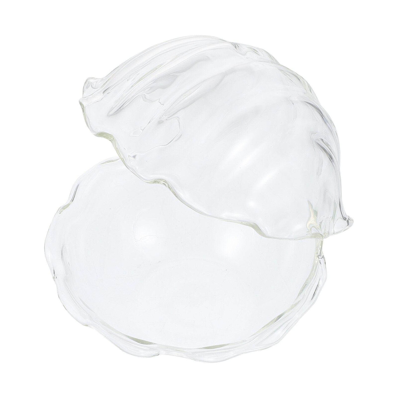 1pc Shell Shaped Glass Bowl Fruit Salad Bowl Sashi... – Vicedeal