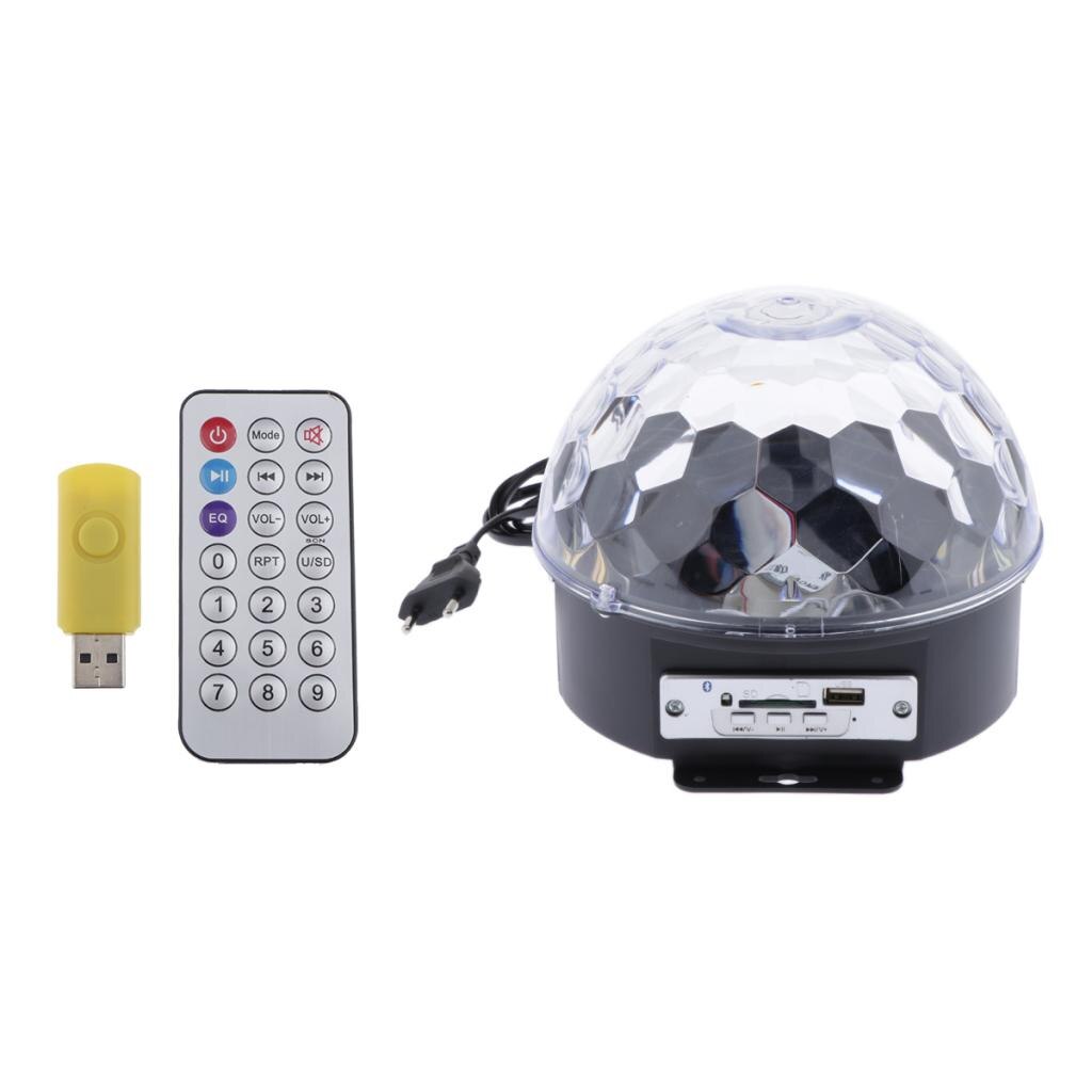 Voice Control RGB Stage Light Crystal Ball Stage L... – Grandado