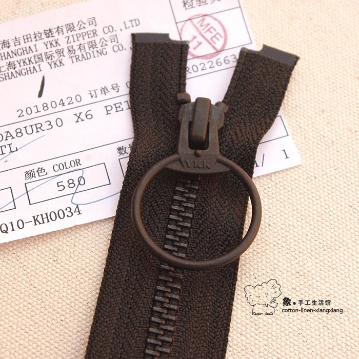 60~80cm No. 5 YKK Black Bronze Copper Zipper – Vicedeal