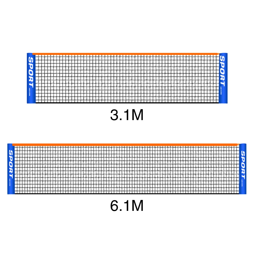 Beach Tennis Net Easy Setup PE Standard Backyard C... – Vicedeal