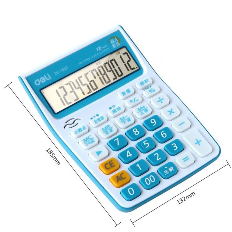 1 Piece Deli 1527 Color Calculator / Deli Voice ca... – Grandado