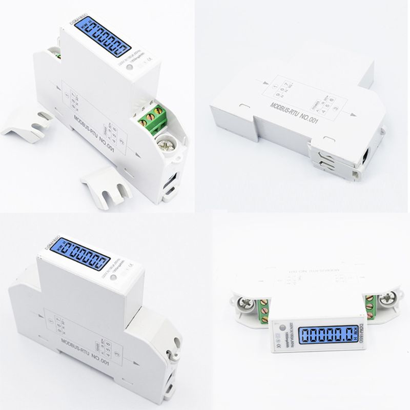 5(100A) Electricity Single Phase Din Rail RS485 Modbus-RTU Power Energy Meter – Grandado