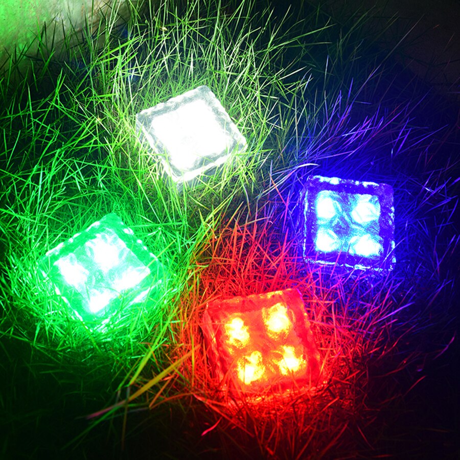 LED Solar Buried Light 4leds Lawn Lights Brick Ice... – Vicedeal