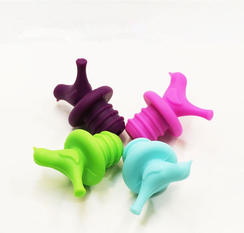 1pc fugle silikone vin prop prop flaske hætter bry... – Grandado
